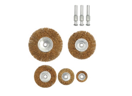 Set 5 perii circulare din sârmă Vorel 06990 | MagazinulCuScule.ro Set 5 perii circulare din sârmă Vorel 06990 | MagazinulCuScule.ro