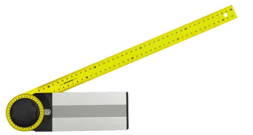 Echer reglabil tâmplar 500 mm, metal + lemn Vorel 18798 ...