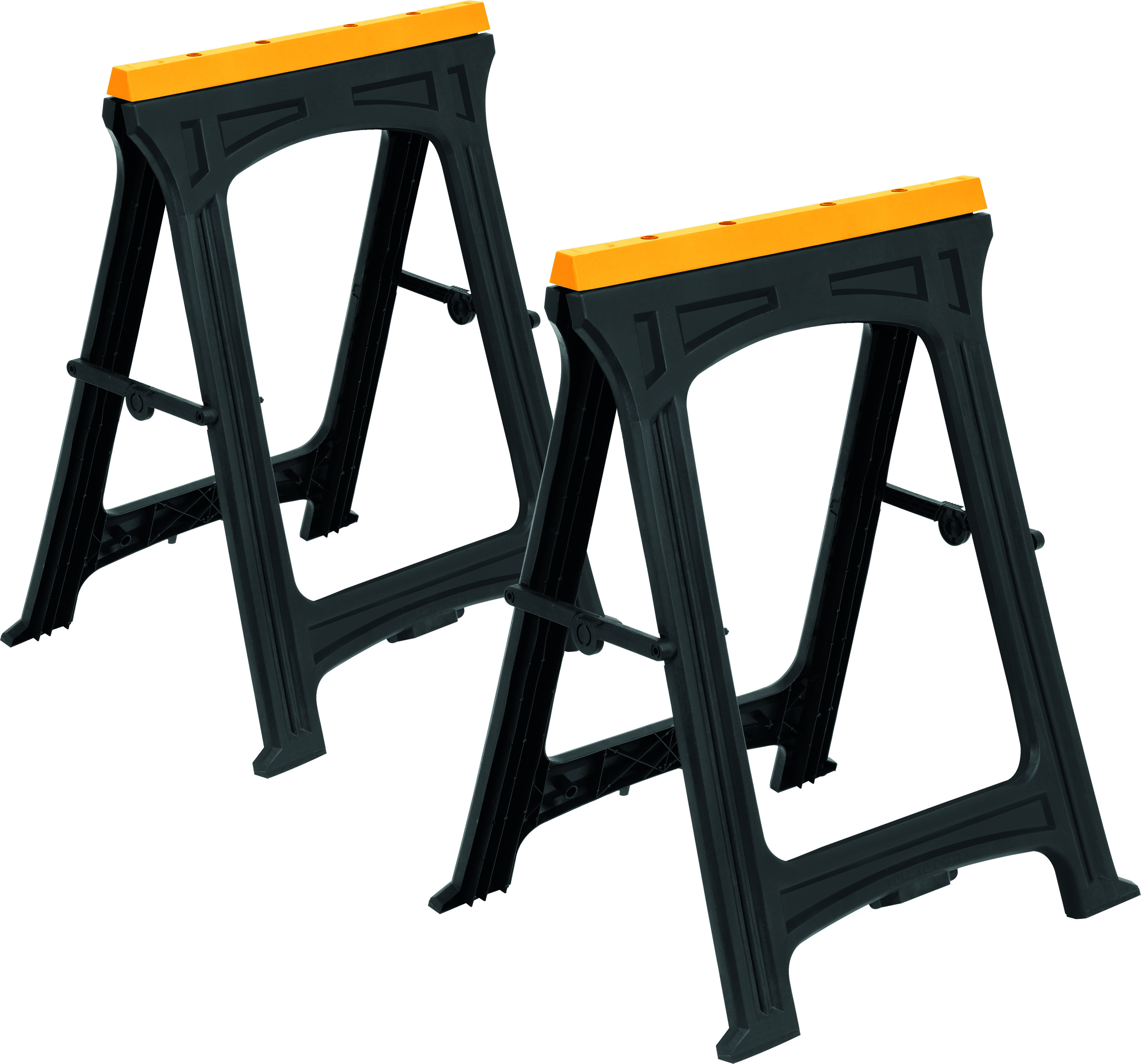 Capre vopsitorie din plastic, 2 buc Vorel 29400 | MagazinulCuScule.ro