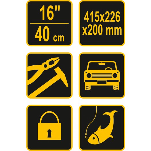 Cutie scule tip "Organizator" 16'' (40 cm) Vorel 78812 ...