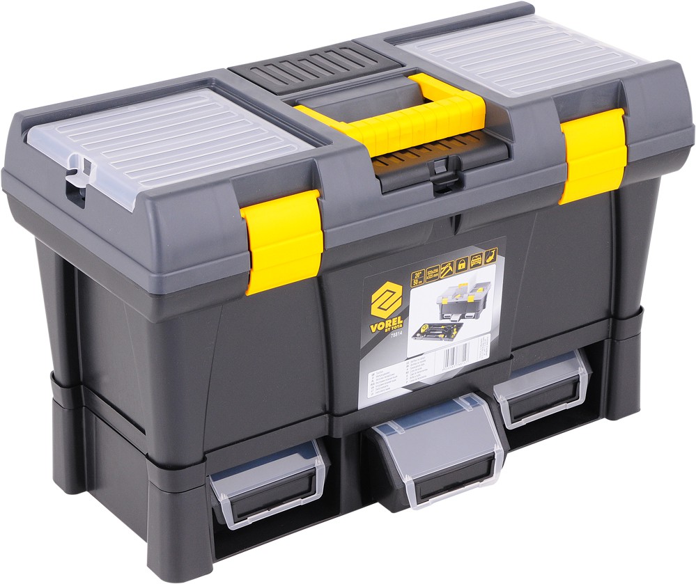 Cutie plastic pentru scule 20" Vorel 78814 | MagazinulCuScule.ro