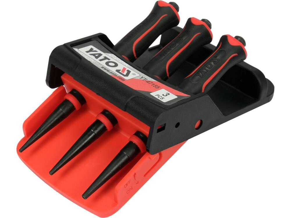 Set 3 punctatoare cu mâner Yato YT-47155 | MagazinulCuScule.ro