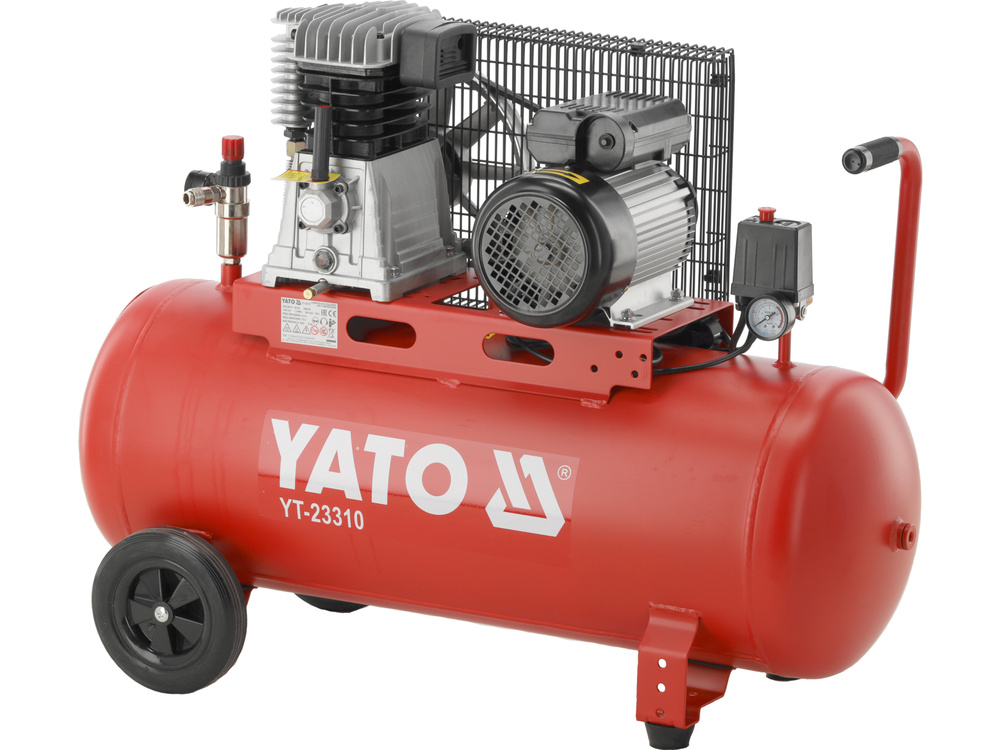 Compresor aer 100 l Yato YT-23310 | MagazinulCuScule.ro