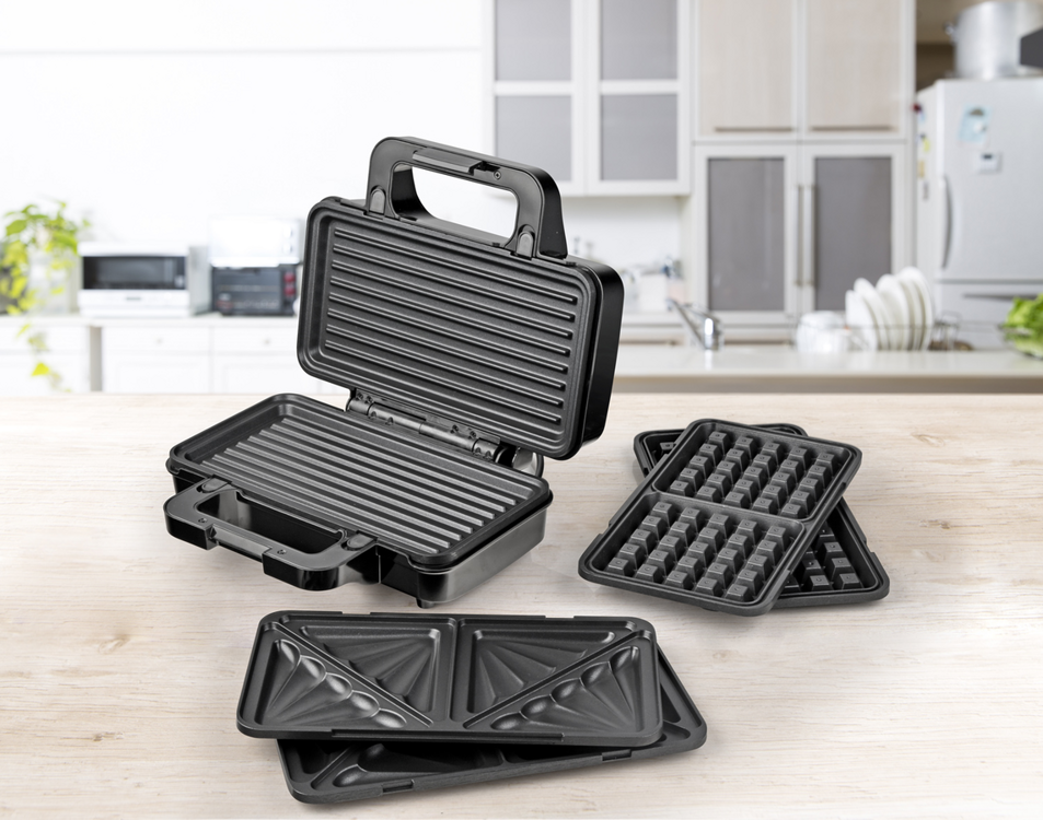Aparat waffe,grill si sandwich, 900 W Lund 67530 | MagazinulCuScule.ro