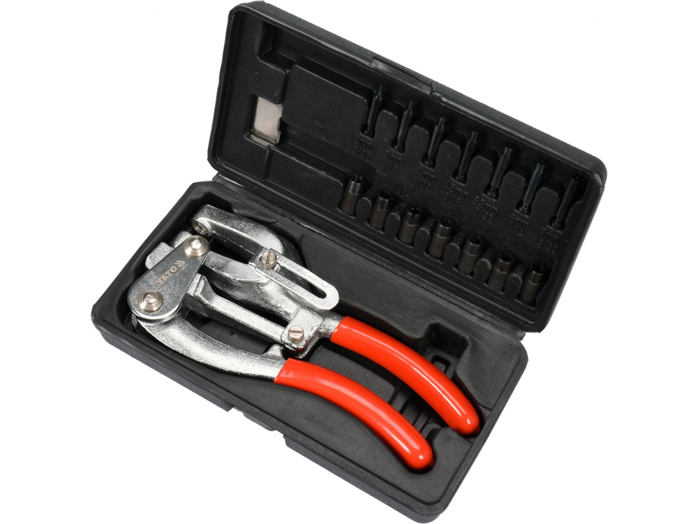 Perforator manual pentru tabla cu 7 diametre Yato YT-18973 ...