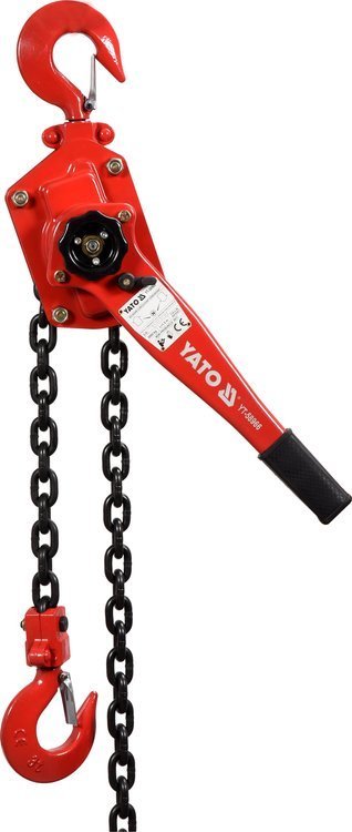 Scripete cu lanț 3000 KG 1.5m Yato YT-58966 | MagazinulCuScule.ro