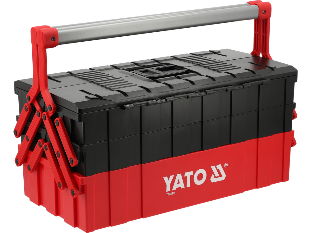 Cutie de scule din plastic - 5 rafturi Yato YT-08978 | MagazinulCuScule.ro