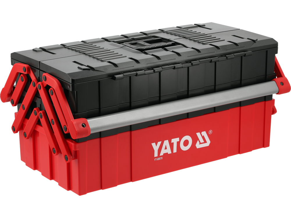 Cutie de scule din plastic - 5 rafturi Yato YT-08978 | MagazinulCuScule.ro