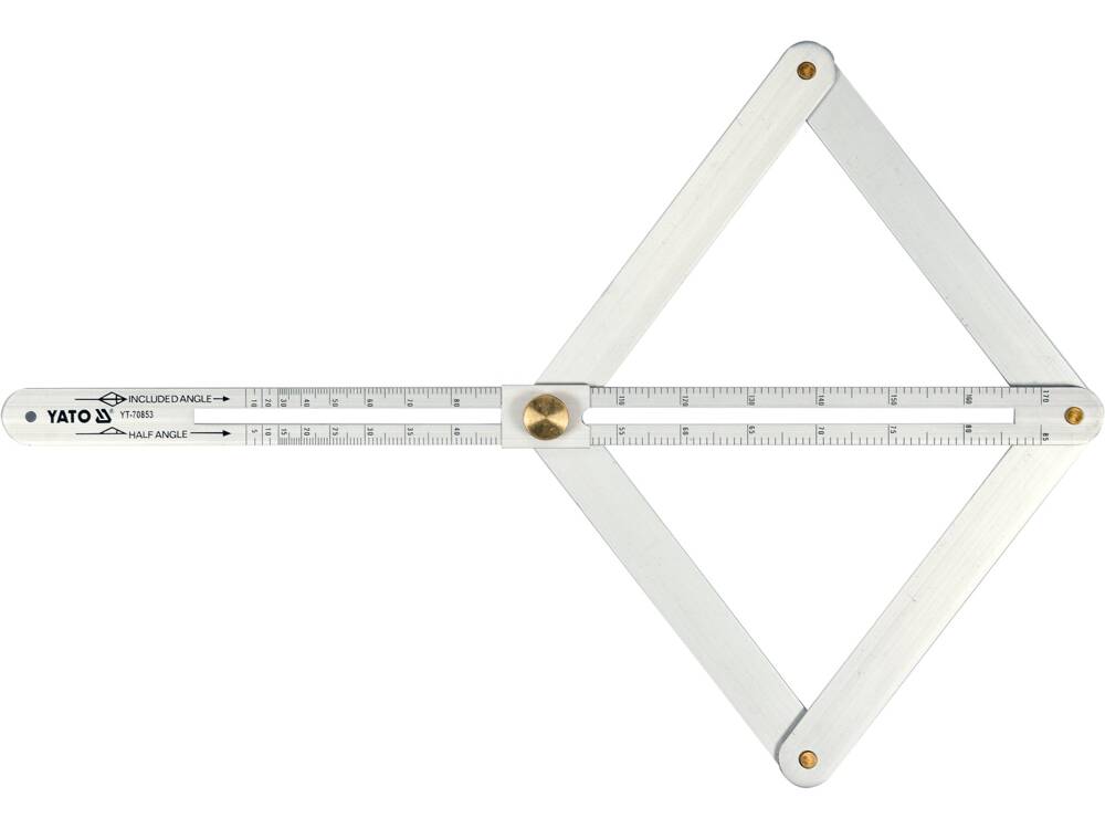 Echer reglabil tâmplarie din aluminiu Yato YT-70853 | MagazinulCuScule.ro