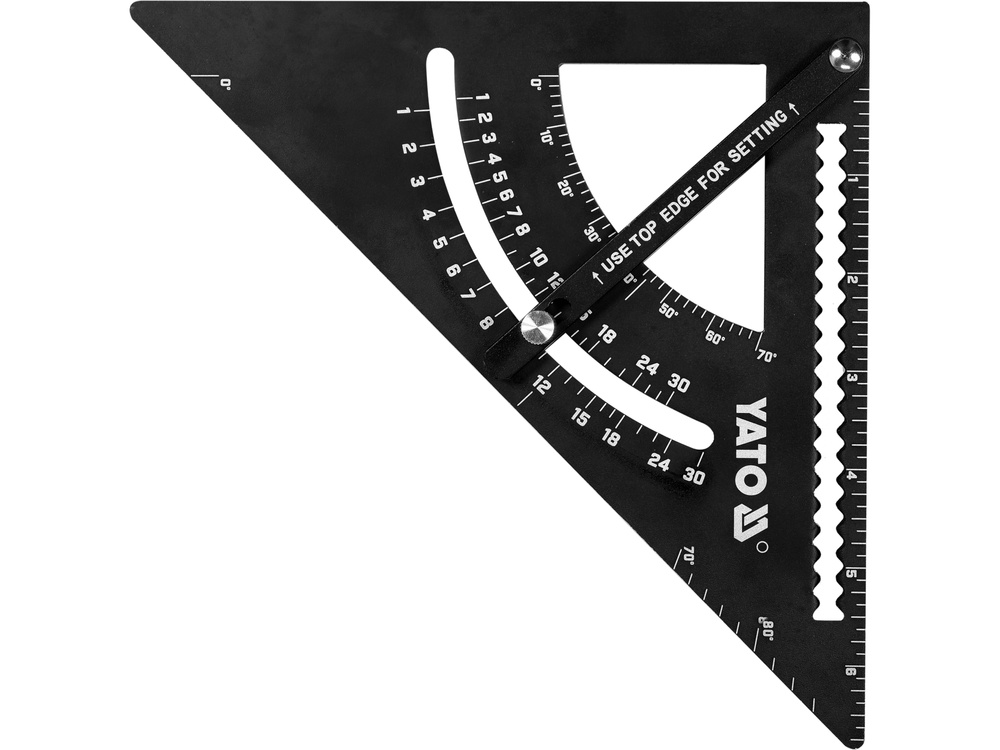 Echer reglabil din aluminiu 170 mm Yato YT-70782 | MagazinulCuScule.ro