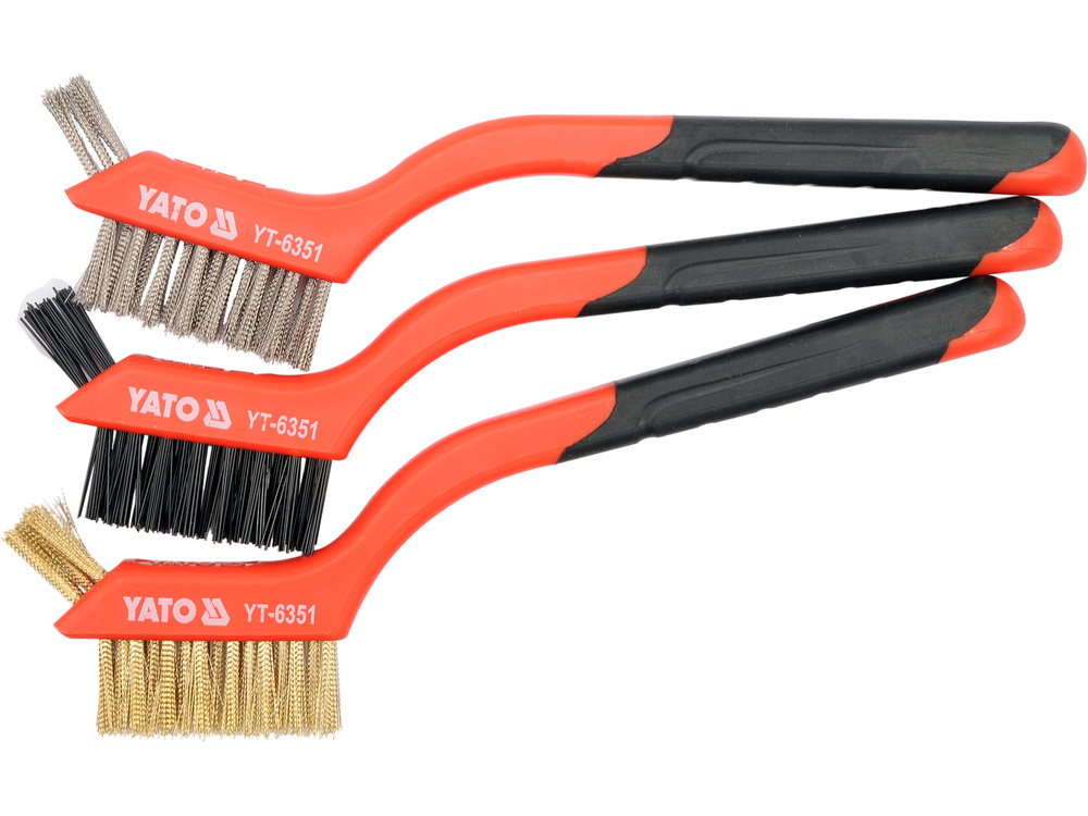 Set perii sârmă, 3 rânduri, 180mm Yato YT-6351 | MagazinulCuScule.ro