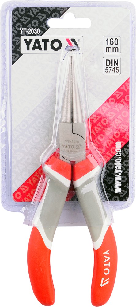 Clește cu vârf rotund 160 mm Yato YT-2030 | MagazinulCuScule.ro