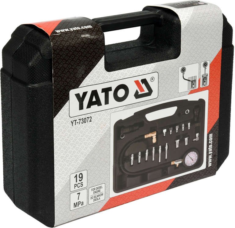 Kit manometru compresie diesel Yato YT-73072 | MagazinulCuScule.ro