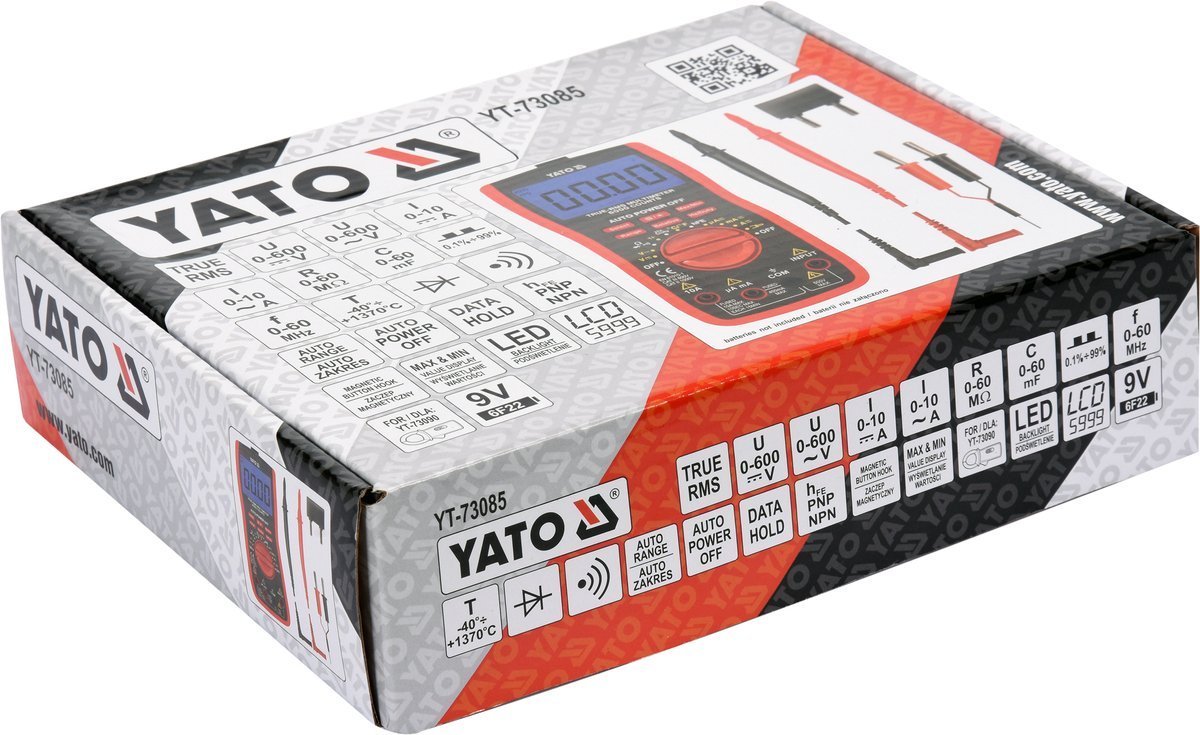 Multimetru digital Yato YT-73085 | MagazinulCuScule.ro