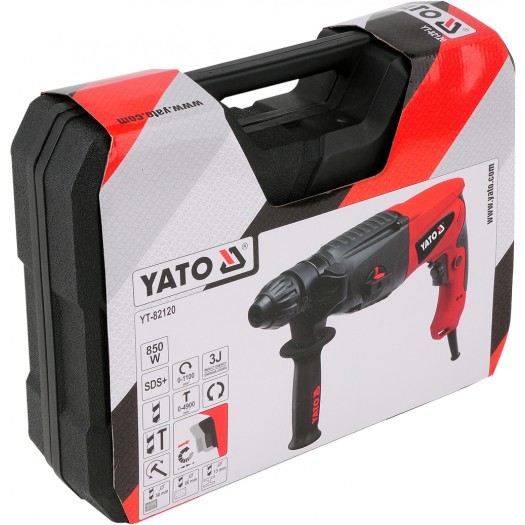 Ciocan rotopercutor SDS+ 850 W Yato YT-82120 | MagazinulCuScule.ro