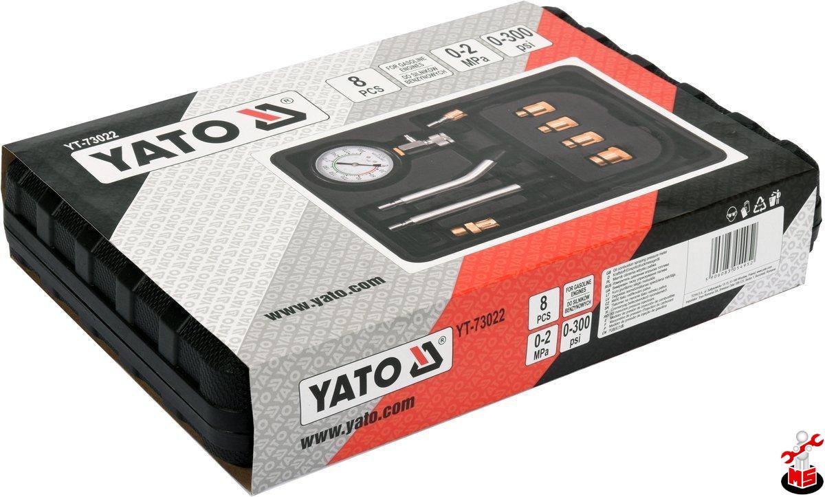 Manometru compresie motoare benzină Yato YT-73022 | MagazinulCuScule.ro