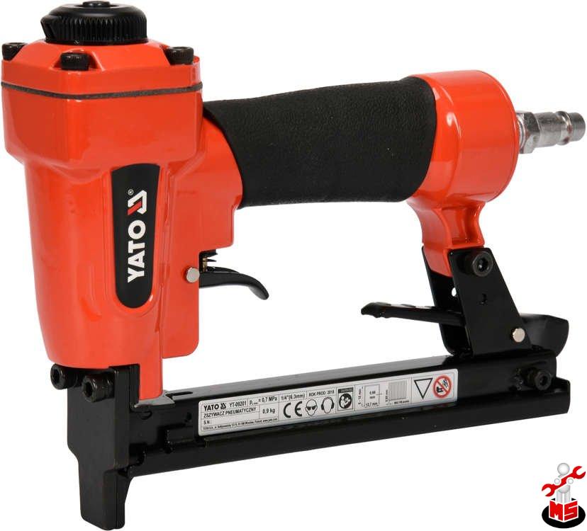 Capsator pneumatic pentru capse între 6 - 16 x 12.7 mm Yato YT-09201 ...