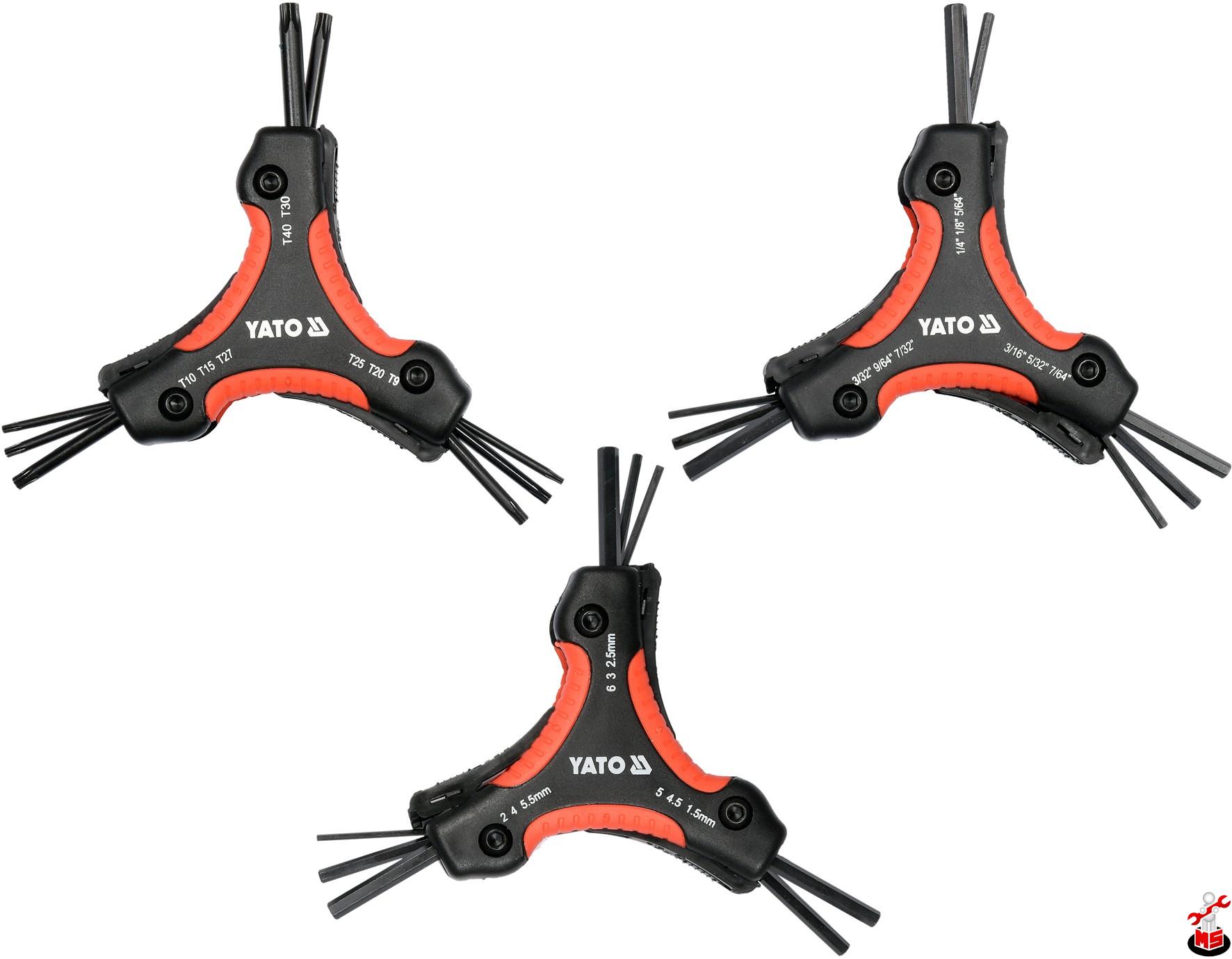 Set imbus și torx 26 pcs Yato YT-05644 | MagazinulCuScule.ro