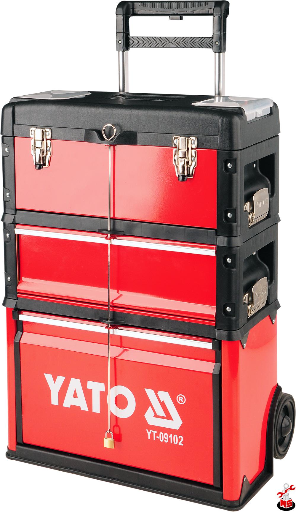 Troler pentru scule capacitate 45Kg Yato YT-09102 | MagazinulCuScule.ro