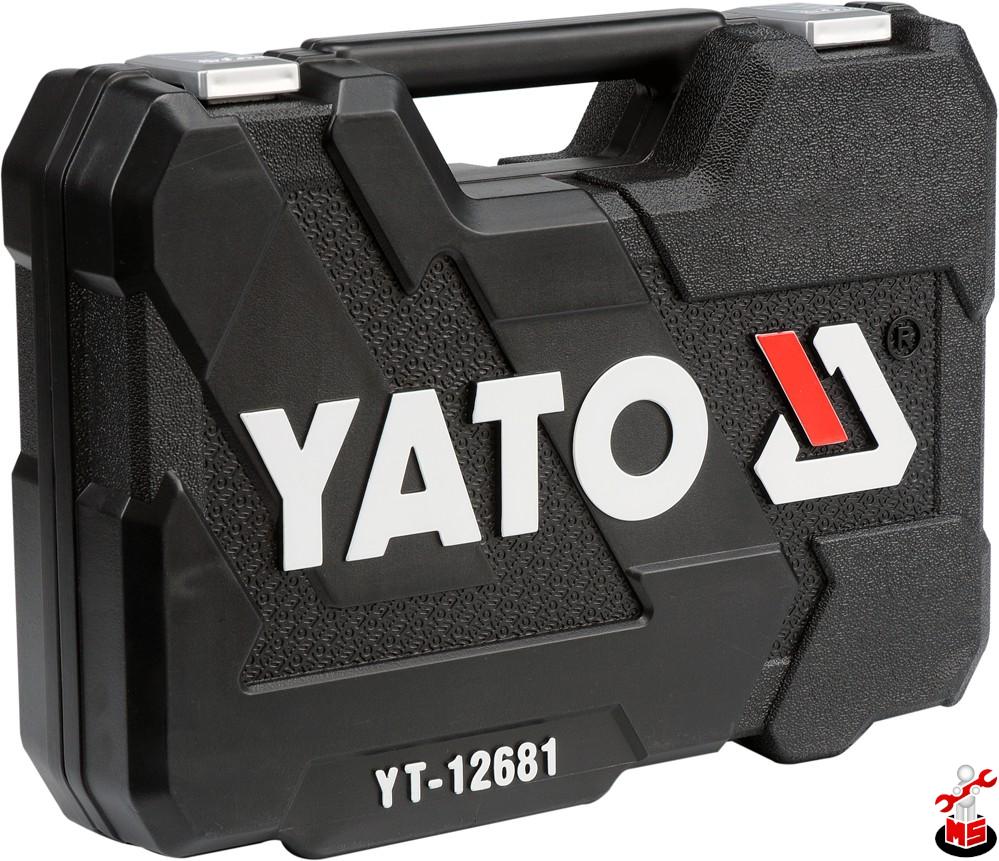 Trusă tubulare 1/2 - 1/4" 94 piese Yato YT-12681 | MagazinulCuScule.ro