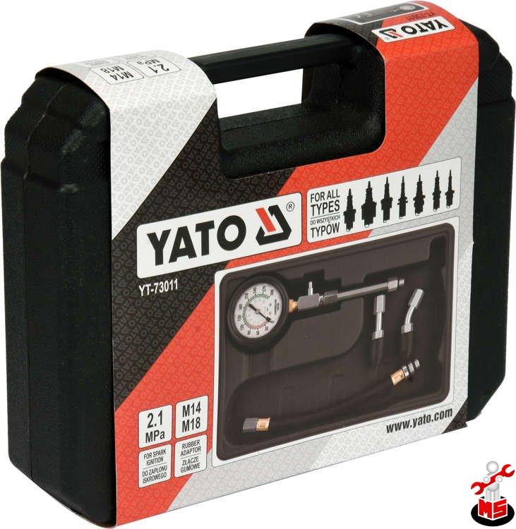 Kit manometru compresie Yato YT-73011 | MagazinulCuScule.ro